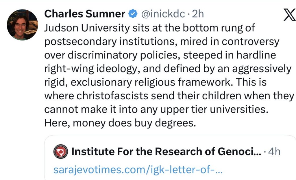 Activists Target Christian University Event Featuring Milorad Dodik ...